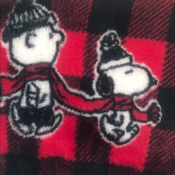Berkshire | Holiday | Nwt Peanuts Charlie Brown And Snoopy Throw ...